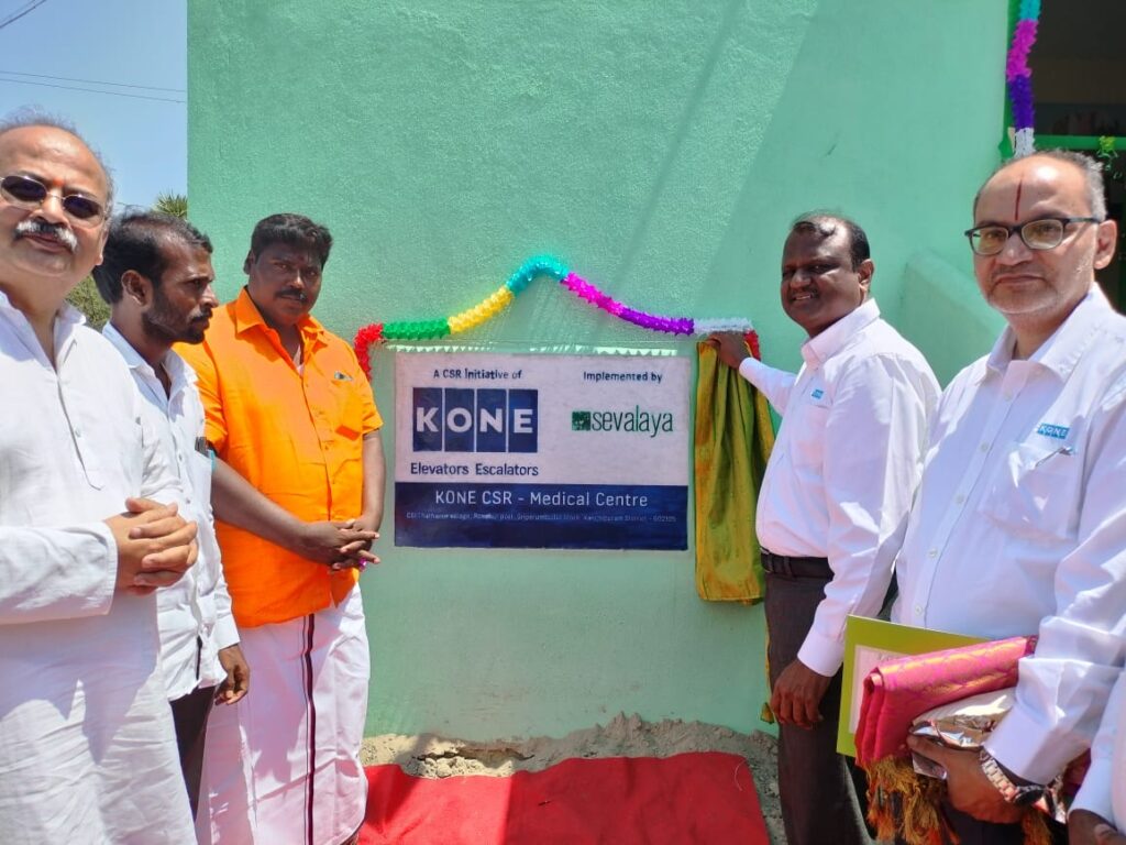 KONE inaugurated Model village at Thathanur, Kanchipuram district ...
