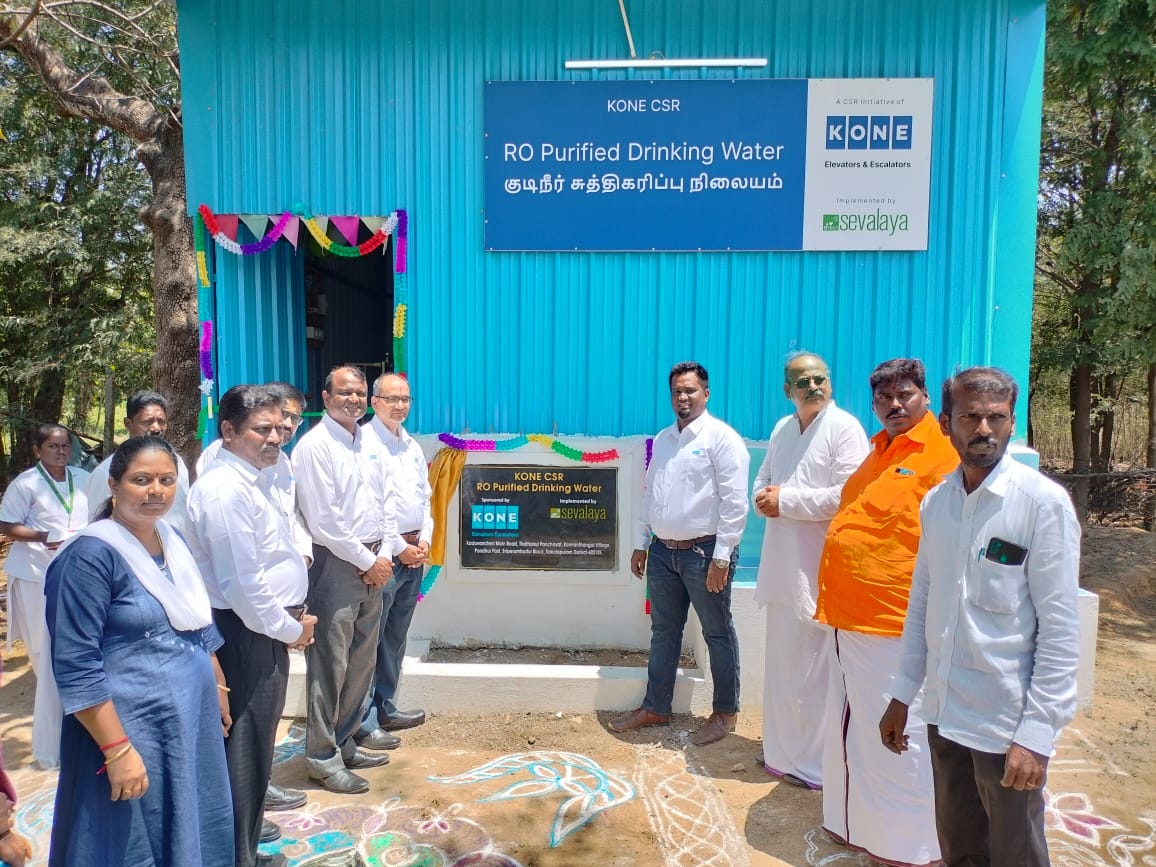 KONE inaugurated Model village at Thathanur, Kanchipuram district ...