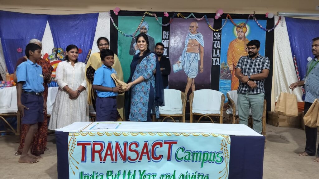 TRANSACT india pvt ltd year end giving 2023 (6) – Sevalaya