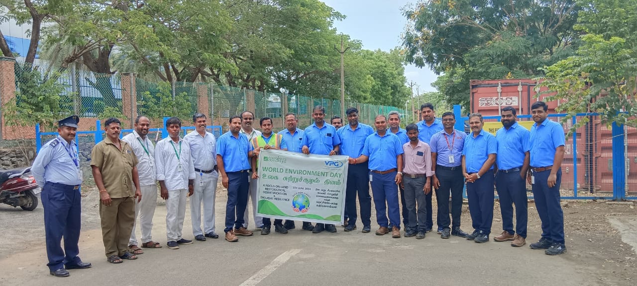 On the occasion of “World Environment Day,” officials from Vishay Precision Group, Inc. planted ...