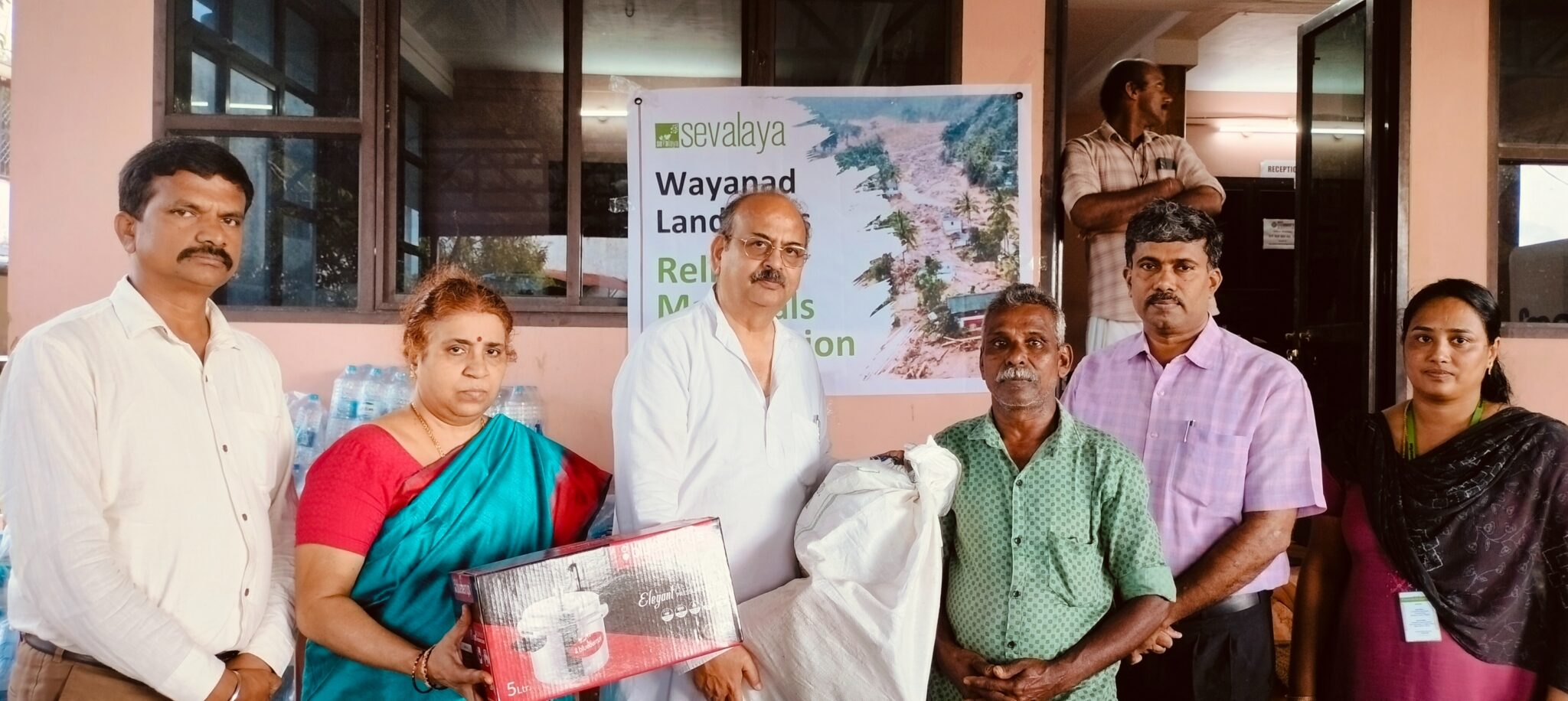 Sevalaya provides household and relief materials to people affected by ...